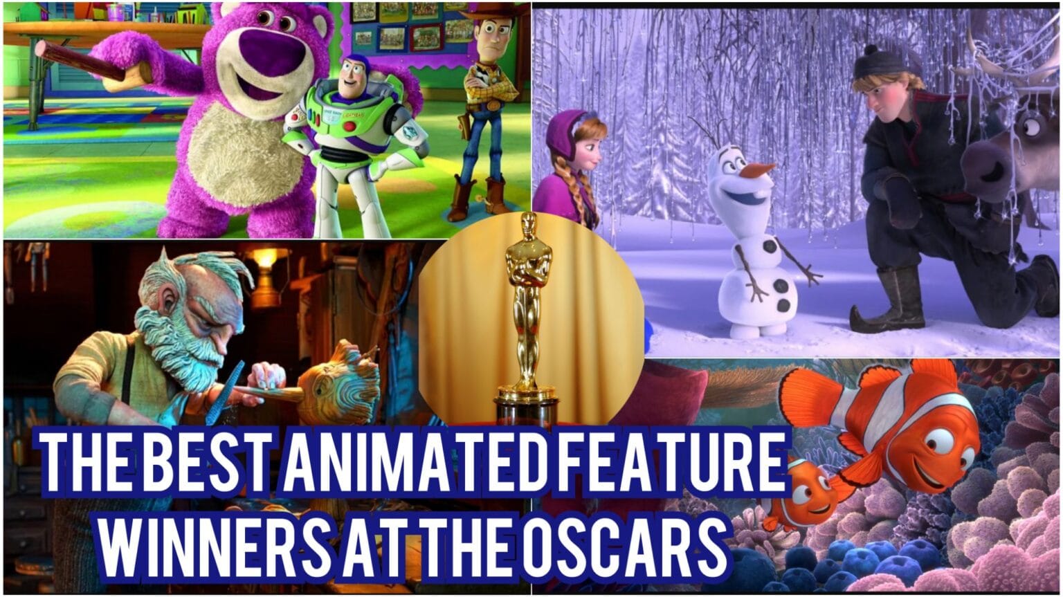 Best Animated Feature Oscar Winners (2002-2024) Ranked