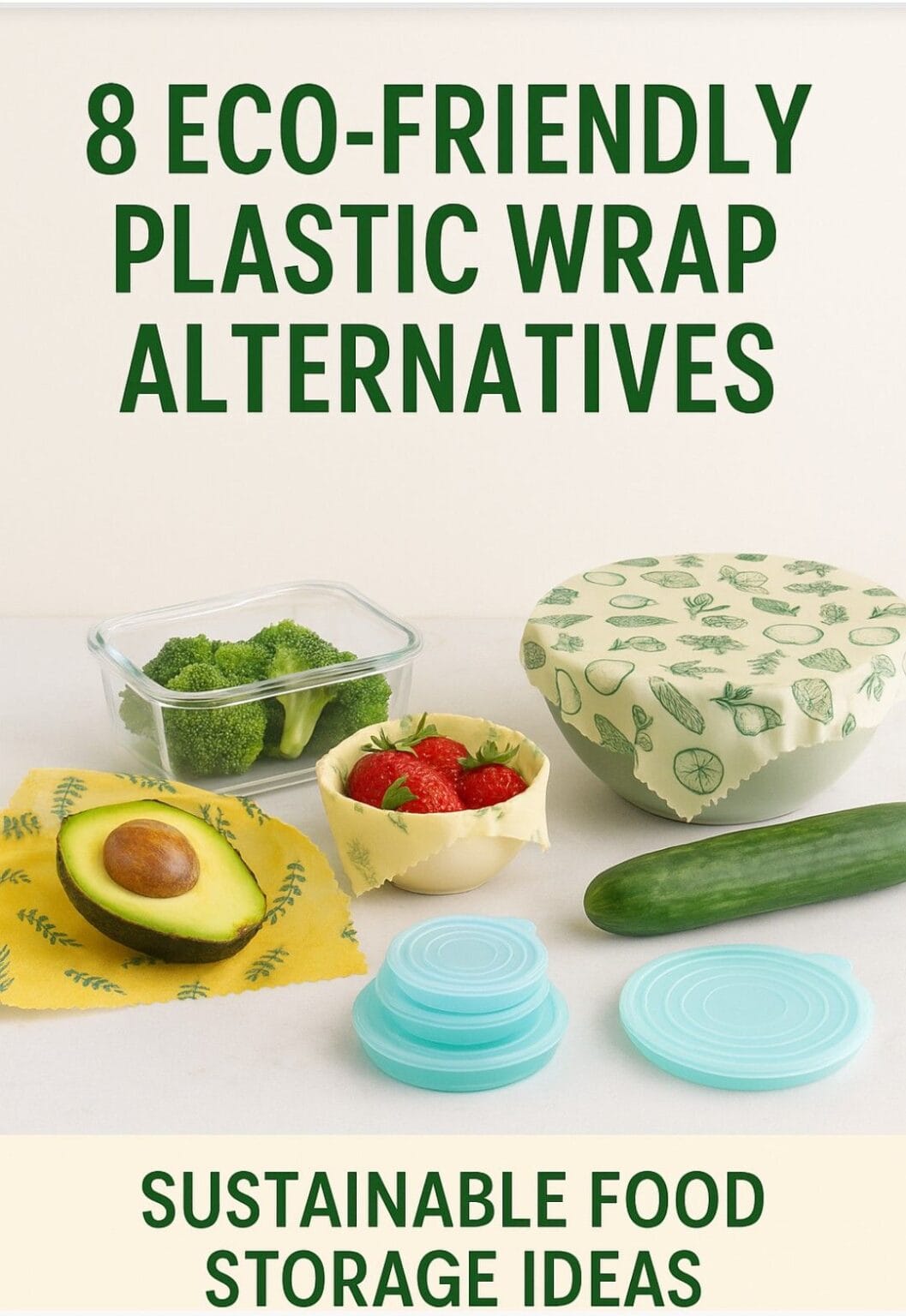 8 Best Eco-Friendly Alternatives To Plastic Wrap